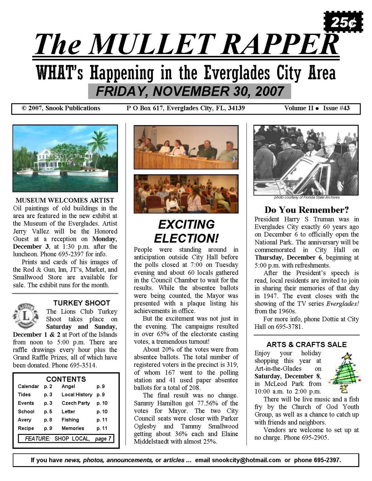 Mullet Rapper Archive | 2007 - Visit Everglades City