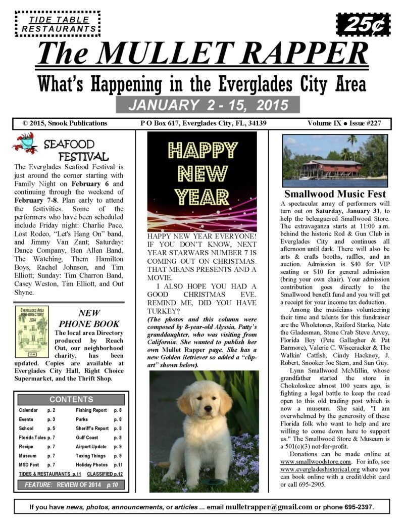 The Mullet Rapper Archive - Visit Everglades City